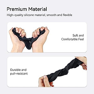 KIWI design Upgraded Face Cushion Cover and Washable Lens Cover Compatible with Quest 2 Accessories, Full-Wrapped Light Blocking Silicone Face Pad Cover