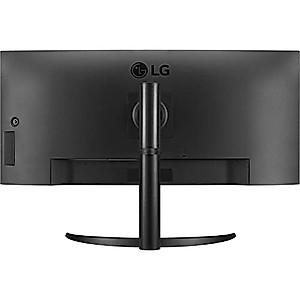 LG 34WQ75C-B.AUS 34" Curved UltraWide™ QHD IPS HDR 10 Built-in-KVM-Monitor with USB Type-C™ & LAN (RJ-45), Black