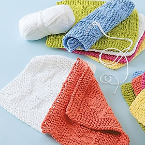 Knit Dishcloths: 15 Extremely easy designs inspired by quilt blocks! (Also includes Knook instructions)
