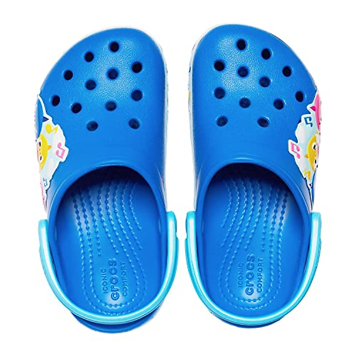 Crocs Kids' Baby Shark Band Clog , Baby Shark, 8 Toddler