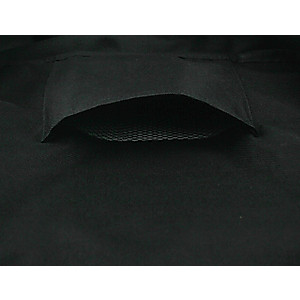 Dnalrhoi Black Generator Cover for Universal Generators,Heavy Duty Thicken 600D Polyester with Elastic Hem,Waterproof Weather/UV Resistant,Fits for 4000-6500 Watt(26''L x 20''W x20''H)