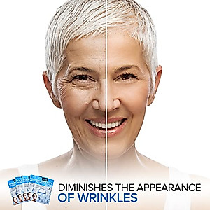 AZURE Hyaluronic Acid & Retinol Anti Aging Facial Mask - Dermatologist Tested - Rejuvenating & Hydrating Face Mask - Helps Reduce Fine Lines & Wrinkles, Smooths & Repairs - Korean Skin Care - 5 Pack