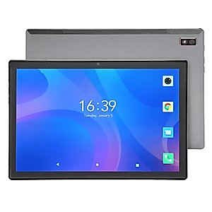 Tablet 10 Inch for Android 12.0, 4G LTE Tablets, 6GB RAM 128GB ROM, 512GB Expand, Octa Core, 8MP+16MP, Dual SIM, FHD 1920x1200, BT5.0, 7000mAh Fast Charge, 5G WiFi (Iron Gray)