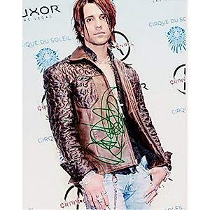 Kirkland Criss Angel, Magician, 8 X 10 Photo Display Autograph on Glossy Photo Paper