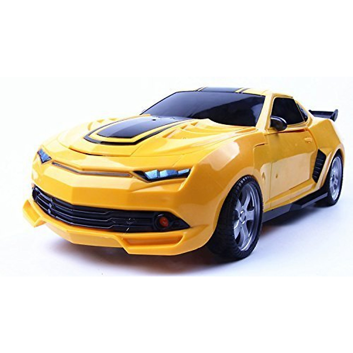 Surpass Remote Controlled Transformation Robot Shape-shift Action Figure, Remote Control Action Figure Model Car Toy for Kids, 1:14 Proportion Bumblebee (1:14 Proportion Big Size)