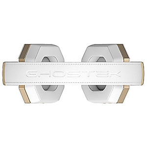 Ghostek soDrop Pro Wireless Headphones Headset Active Noise Canceling HD Hi-Def Audio Technology Hi-Fi Stereo Crystal Clear Sound Enhanced Foldable Built in Microphone (White)