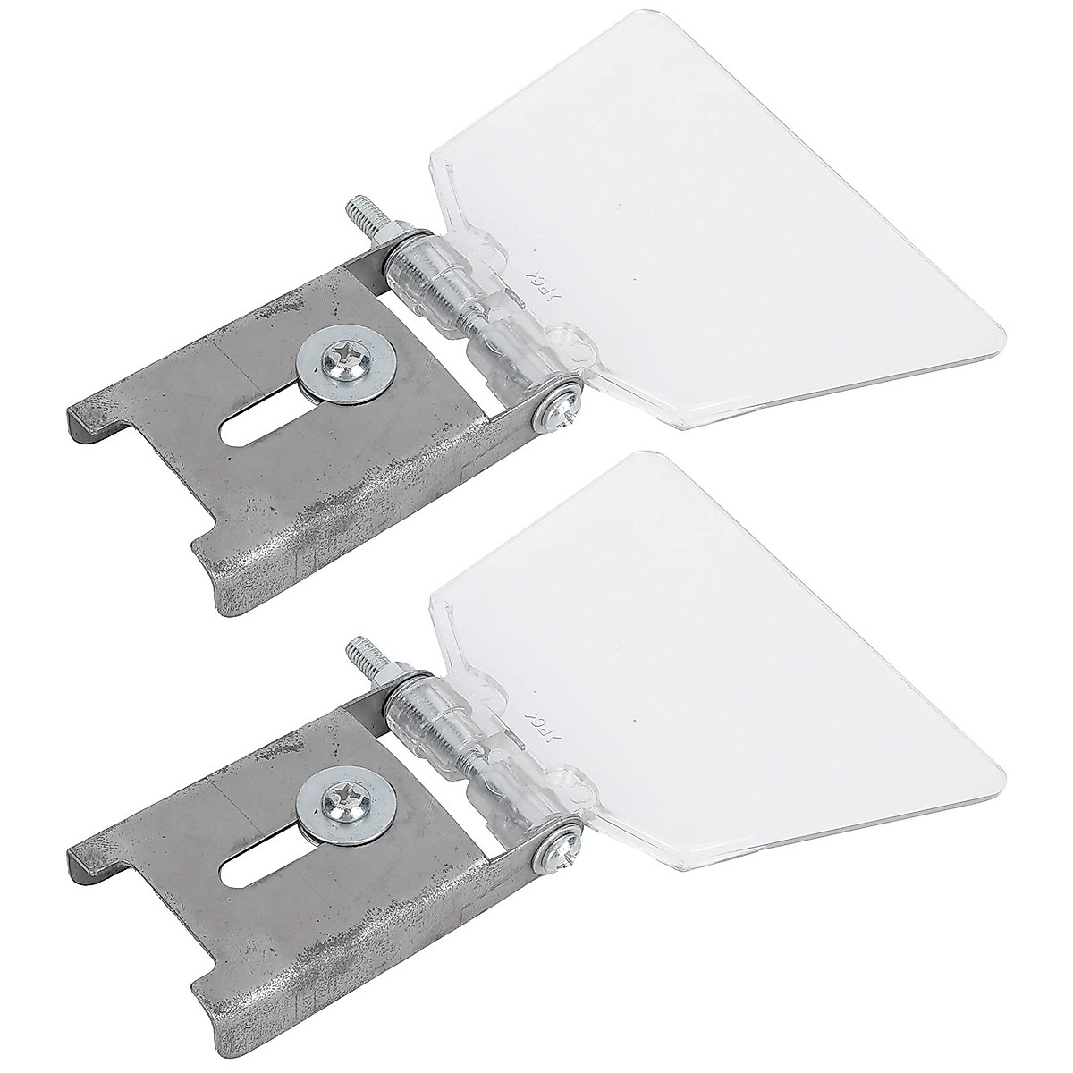 Garosa 2Pcs Small Bench Grinder Shield 125/150/200/250 Grinder Eyeshield 304 Stainless Steel Grinder Cover Case Tool Shield Attachment Accessories