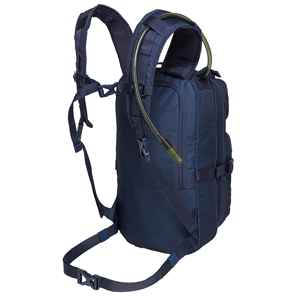 Fieldline Tactical Surge Hydration Pack with 2-Liter Reservoir, 22.2-Liter Storage, Navy Blue, Fieldline Hiking, Navy Blazer, 9.2 x 17.7 x 6.9 inches (WxHxD)