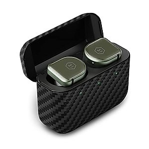 MASTER & DYNAMIC MW08 Sport Active Noise-Cancelling True Wireless Earphones (Green Sapphire Glass/Black Case)
