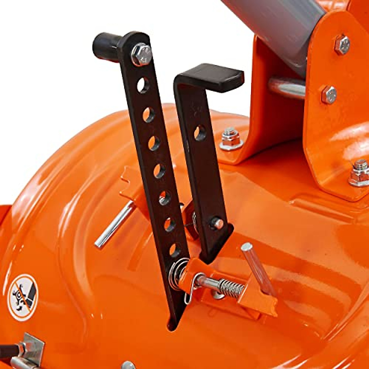 YARDMAX 18 in. 209 cc Gas OHV Engine Rear Tine Tiller with Dual Rotating Tilling