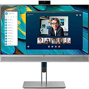 HP EliteDisplay E243m LED Display 60.5 cm (23.8") Full HD Flat Black,Silver