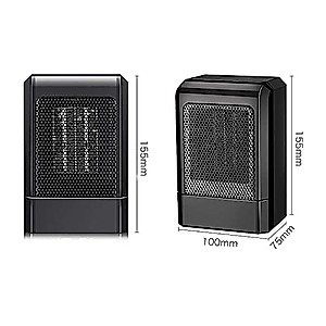 Outdoor Garden Heater Portable Ceramic Heater Electric Cooler Hot Fan Home Winter Warmer(US Plug) Patio Heater