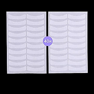 Eyelash Gel Patch, 40 Pcs Eye Pad Eyelash Gel Patch Lint Eyelash Extension Eyepads