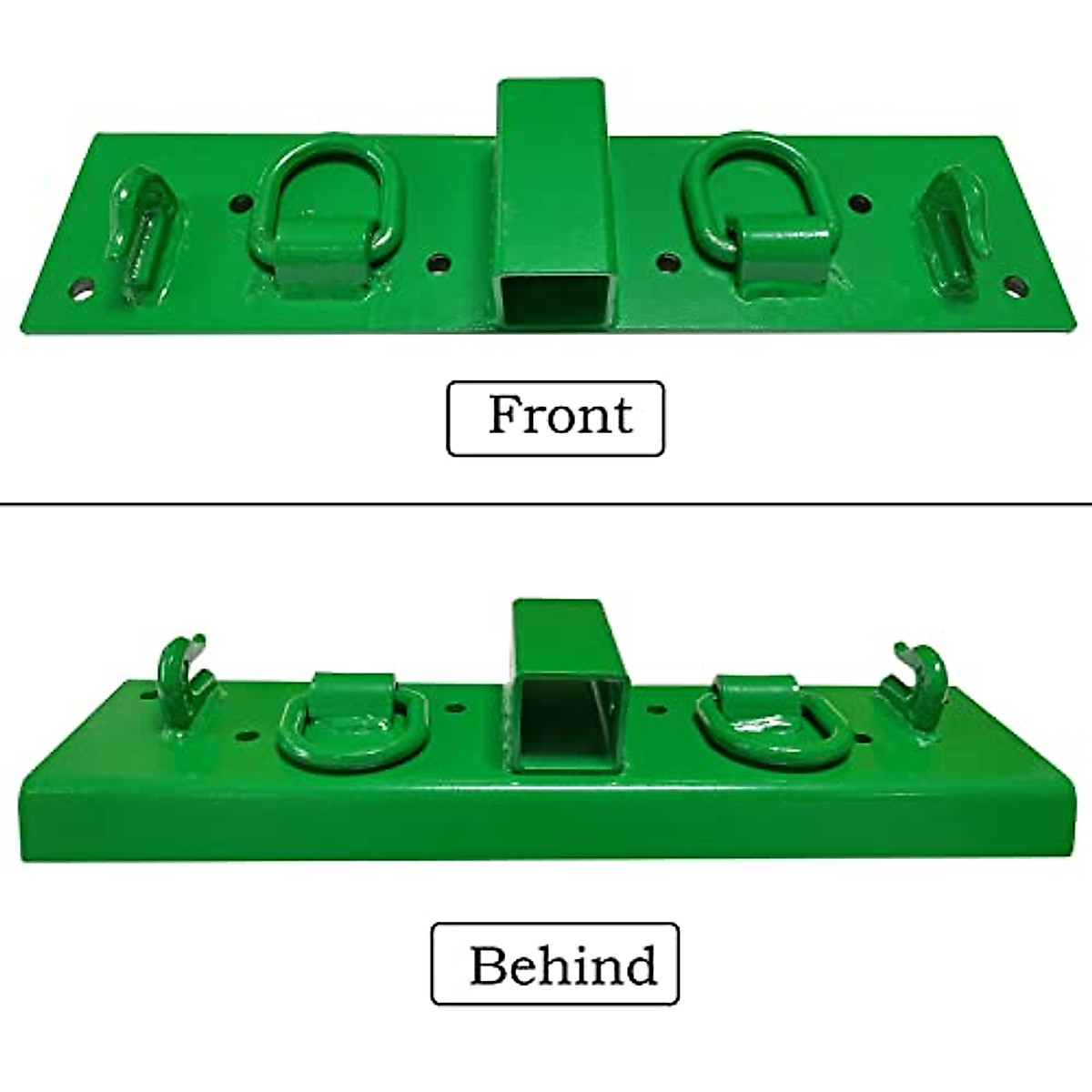 ANISUN John Deere Tractor Bucket Hooks Bolt On Grab Hook Fit for John Deere 1025R 2032R 3320 2520 3020e Loader Bucket Hooks
