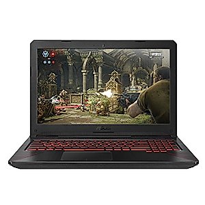 ASUS TUF Gaming Laptop FX504 15.6” Full HD IPS-Level, 8th Gen Intel Core i5-8300H (Up to 3.9GHz), GeForce GTX 1050, 8GB DDR4 2666MHz, 256GB M.2 SSD, Gigabit WiFi, Windows 10 - FX504GD-NH51