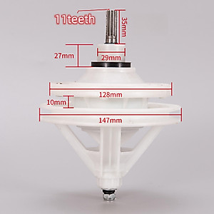 11 Teeth Washing Machine Replacement Parts Universal Washing Machine Four Hole Gear Box Motor Reducer Clutch Washing Machine 11 Teeth Reducer Wheel