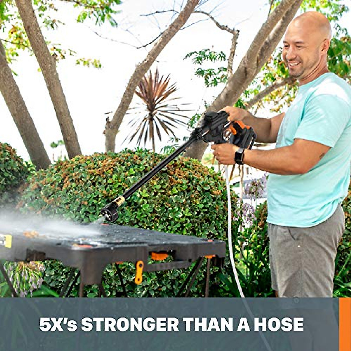 Worx Hydroshot 20V Power Share 320 PSI Portable Power Cleaner -WG620 (Battery & Charger Included)