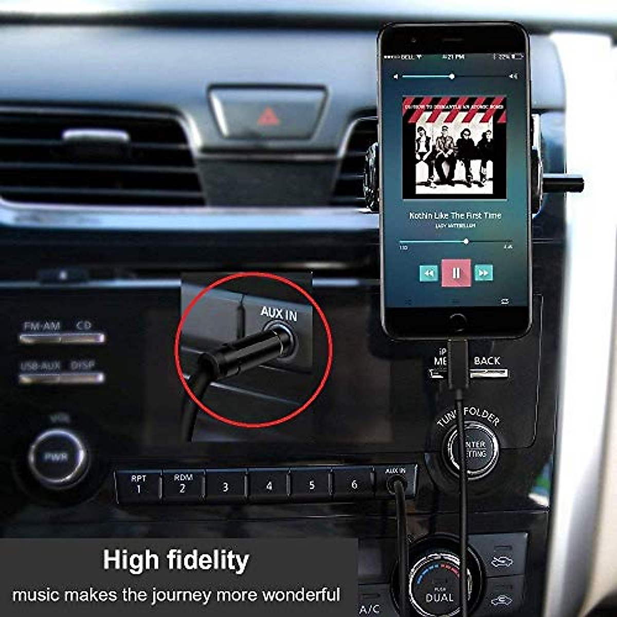 [Apple MFi Certified] iPhone AUX Cord for Car Stereo, Assrid 2 Pack Lightning to 3.5mm Audio Cable Compatible for iPhone 12/11/XS/XR/X/iPad/iPod to Speaker/Home Stereo/Headphone, Support iOS 14(Black)