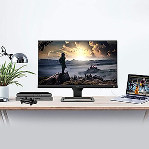 BenQ EW2780 27-inch 1080p Eye-Care IPS LED Monitor 75Hz, HDRi, HDMI, Speakers, Black (Renewed)