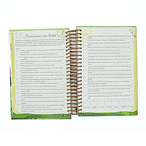 Pechi Agenda 2024 (Inspirational Christian Planner in Spanish). Tapa dura. Encuadernado espiral plástico. Devocionales, frases y versículos entre otras herramientas. Enero-Diciembre. 1 página por día