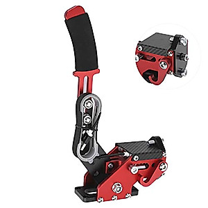 Estink USB Handbrake Game Handbrake High Precise Aluminiu for Indoor Garden(red, White)