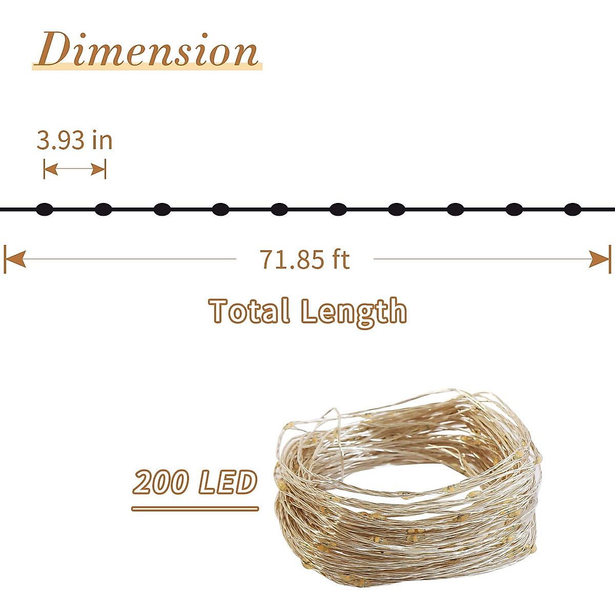 YiShine 200 LED Solar Wire Lights 72FT String Fairy Lights with 8 Modes Outdoor Waterproof Pink Lights for Home Garden Patio Wedding and Party Bright Light Festival Decoration