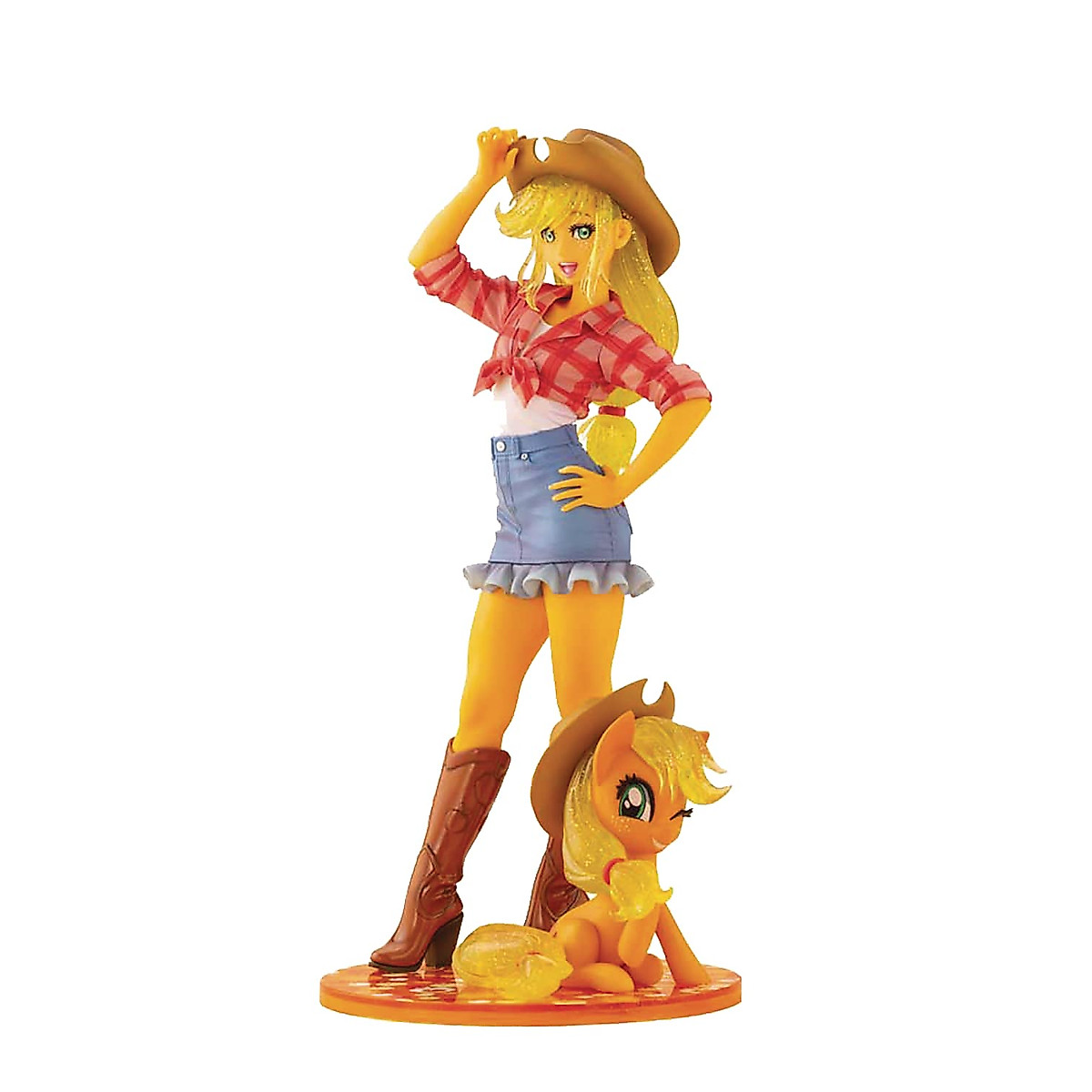 Kotobukiya My Little Pony: Applejack Limited Edition Bishoujo Statue, Multicolor