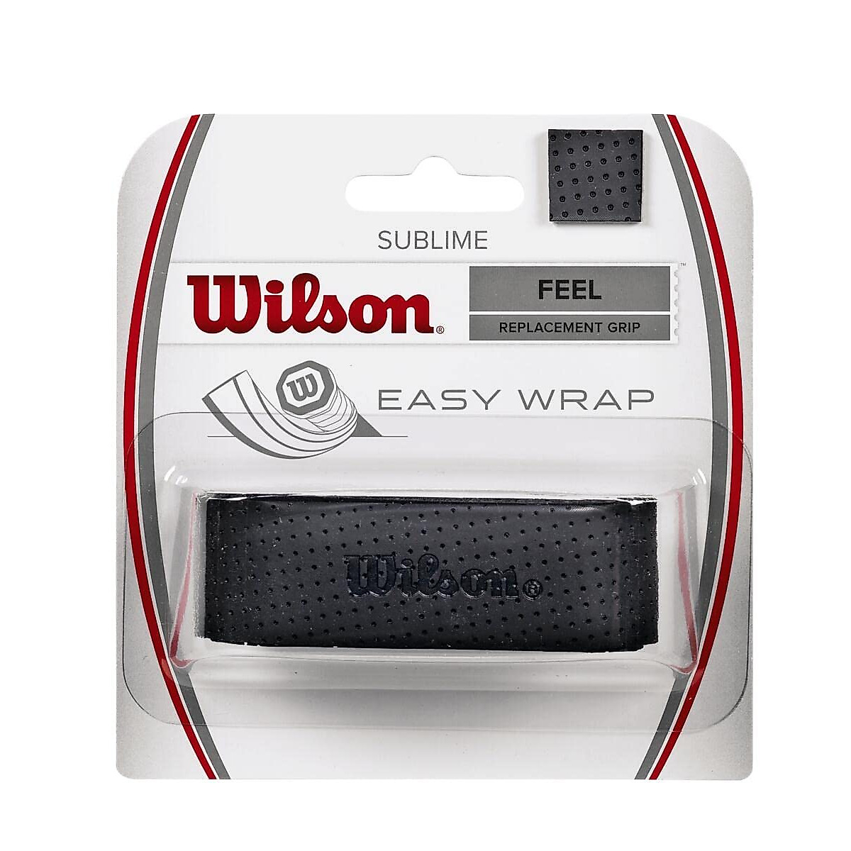 WILSON Sporting Goods Sublime Tennis Racquet Grip, Black,WRZ4202BK