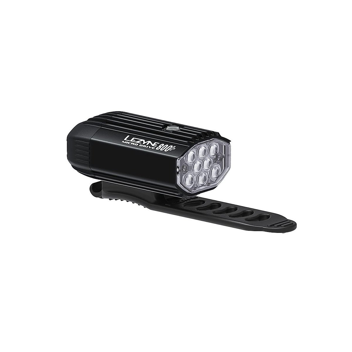 Lezyne Micro Drive 800+ Bicycle Front Light, 800 Lumen, White LED, Road, Mountain, Gravel Bike, USB-C Rechargeable