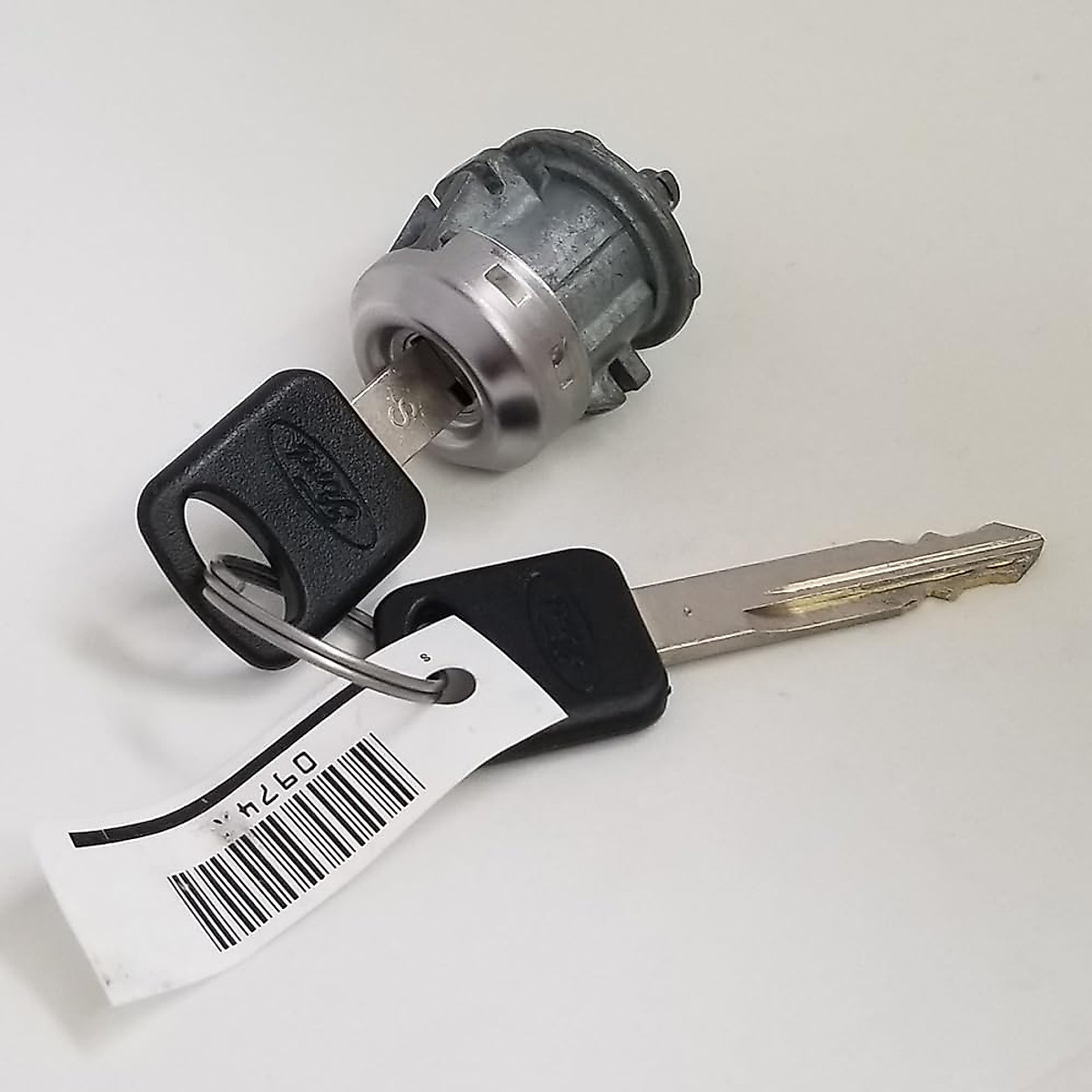 Ri-Key Security - Pair of Door Lock Cylinders Lock Set with Keys for Ford F250 1999-2015