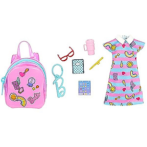 Barbie Fashion & Beauty Doll Accessories Fashion Bags for Girls Ages 3 and Up