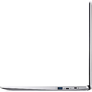 Acer Chromebook 315 15.6" HD Intel N4000 4GB RAM 32GB eMMC Webcam BT Chrome OS + Protective Sleeve, Silver (NX.HKBAA.002)