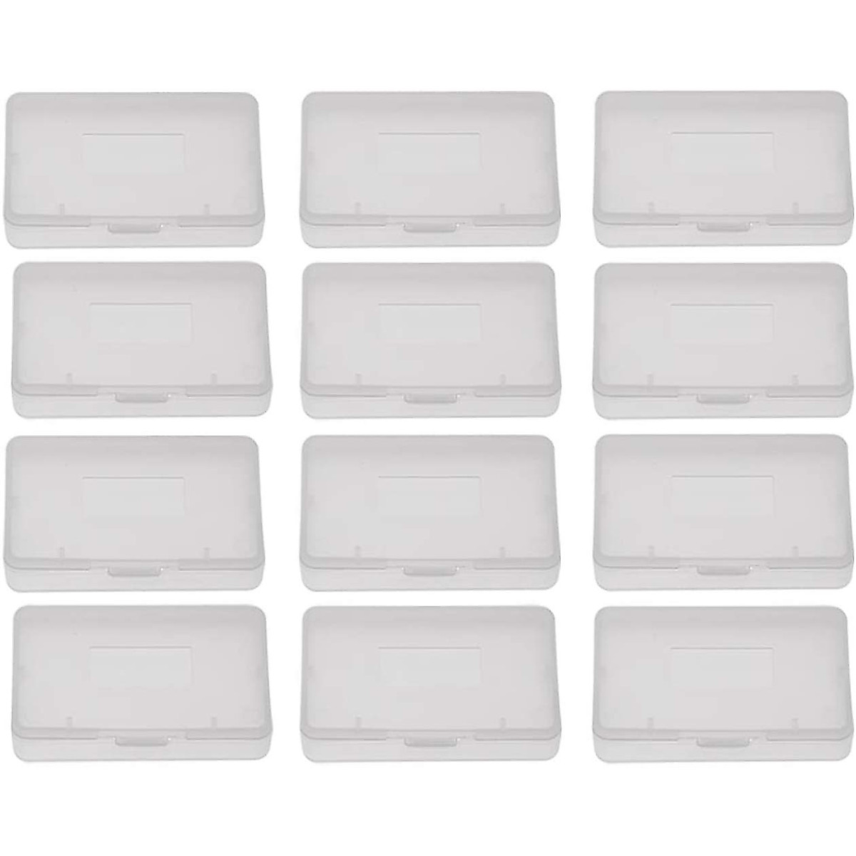 WisVertor 12pcs Transparent Anti Dust Cover Cartridge Game Case Box for Nintendo Game Boy Advance GBA, GBA SP