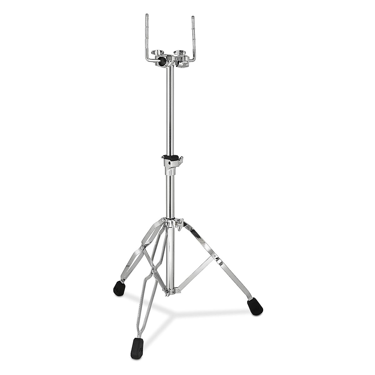 PDP By DW PDP Hardware Collection Concept Series Double 10.5mm L-Arms Tom Stand (PDTSCO),Chrome