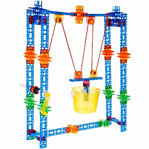 Brackitz Mini STEAM Education Center | STEM Construction Building Block Toy | Sensory Learning Toys for Children PreK-6 | 204 Pc Set