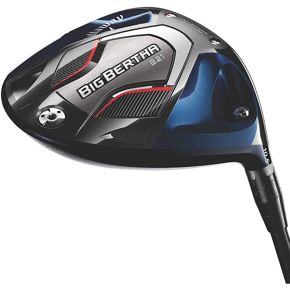 Callaway Big Bertha B21 Driver (Right, RCH 55gr Graphite, Regular, 12.5 Degrees), Silver