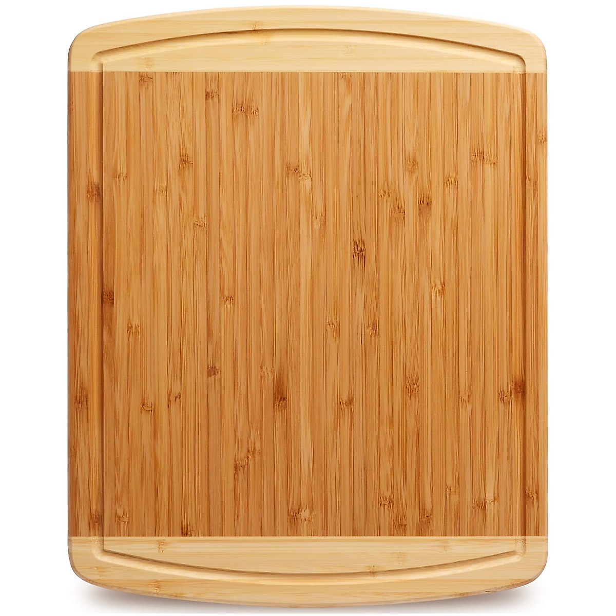 Medium Bamboo Cutting Board and Food Grade Oil Spray by Greener Chef