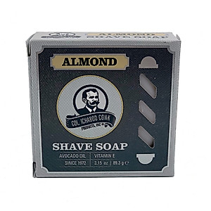 Col. Conk Almond Shaving Soap 3.75 Ounce Large
