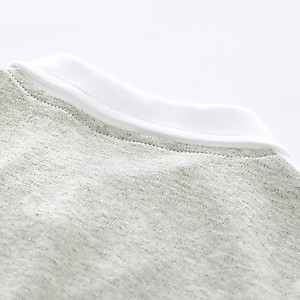 GORBAST Newborn Baby Boys' Gentleman Romper Clothes Suit Long Sleeve Jumpsuit Outfit with Bow Tie (0-3Months, SG046)