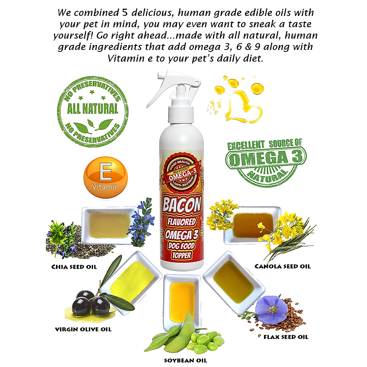 Flavored Omega 3 Sprays 3 Bottle Pack