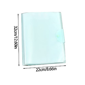 Diamond Painting Book Storage Folder, A4 Art Portfolio Painting Storage Presentation Book Protectors for Painting Drawing Test Paper (30 Pags, PK)