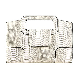 Naimo Snakeskin Evening Bag Crocodile Handbag Tote Top Handle Satchel Shoulder Bag Retro PU Leather Clutch Purse