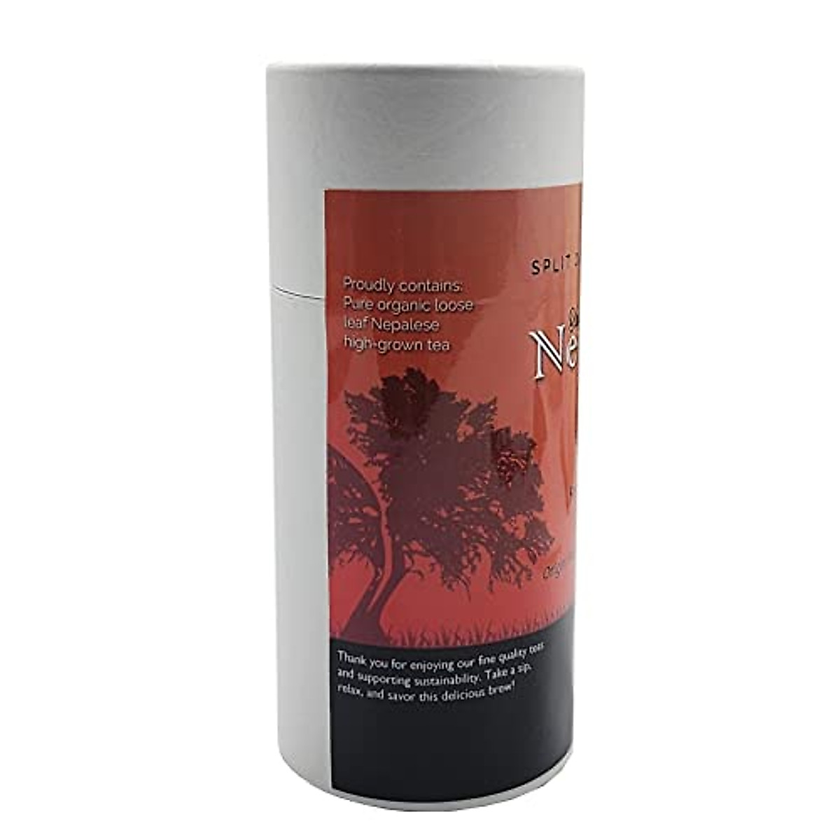 Black Tea Loose Leaf Organic Nepalese Black Tea, First Flush Tea Leaf by Split Oak Company. Darjeeling Tea First picked of the tree, Grown in Nepal, Himalayan Loose-Leaf Revolution