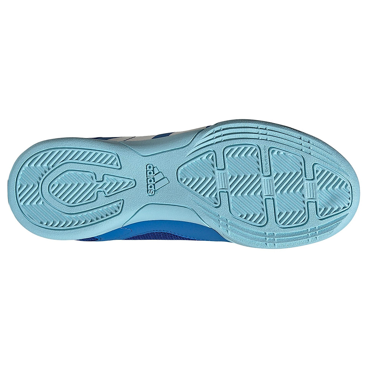 adidas Soccer Predator Accuracy.4 Indoor (Little Kid/Big Kid) Bright Royal/White/Bliss Blue 6 Big Kid M