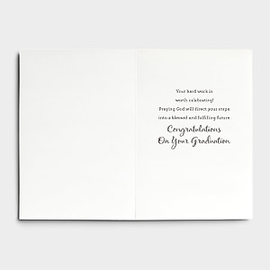 DaySpring - Paths Graduation - King James Version - 12 Boxed cards & Envelopes (4 Design Assortment with Scripture) - Graduate Your Future is as Bright as the Promises of God (J1336)
