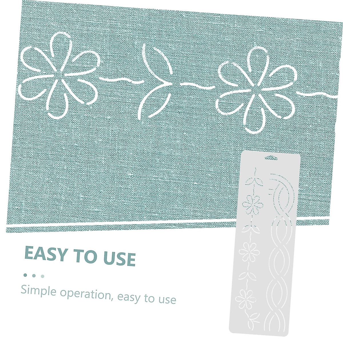 2pcs Embroidery Template DIY Sewing Templates Quilting Craft Sewing Patchwork Template Shaped Templates Sewing Supplies Plastic Quilting Tools DIY Quilting Templates DIY Templates