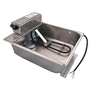 Supco - CP807-240 - Condensate Drain Pan, 4.80A, 7.5 qt, 11in W
