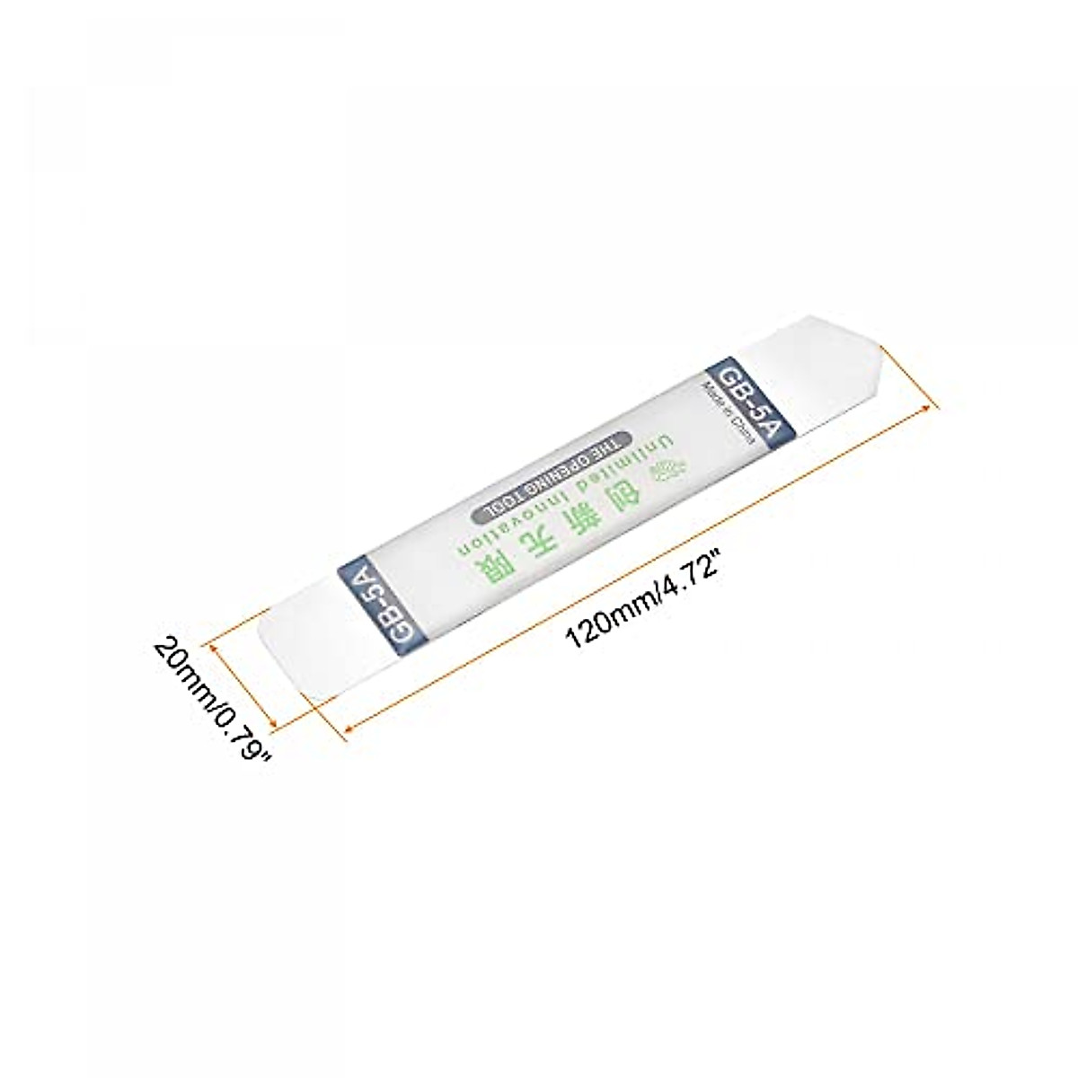 MECCANIXITY Pry Opening Repair Tools Metal Spudger 5pcs for Mobile Phone PC Tablet Laptop LCD Screen Smart Phone Repair 120x20mm