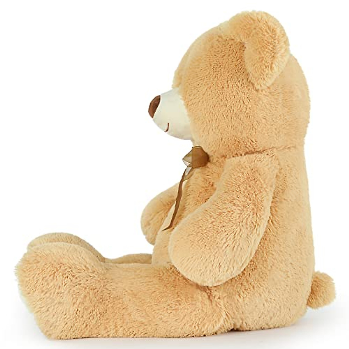 Toys Studio 36 inch Big Teddy Bear Cute Giant Stuffed Animals Soft Plush Bear for Girlfriend Kids, Tan