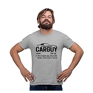Go All Out XXX-Large Oxford Adult Carguy Definition of Car Guy Funny Gearhead T-Shirt